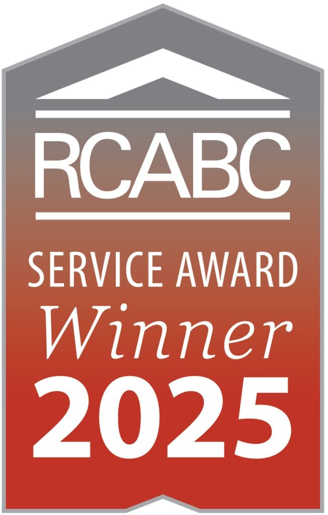 2025 RCABC Service Awards - Roofing Contractors Association of BC